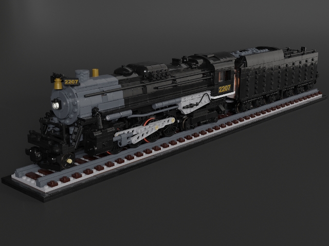 [American Steam Locomotive] [BrickLink]