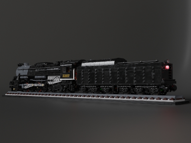 [American Steam Locomotive] [BrickLink]