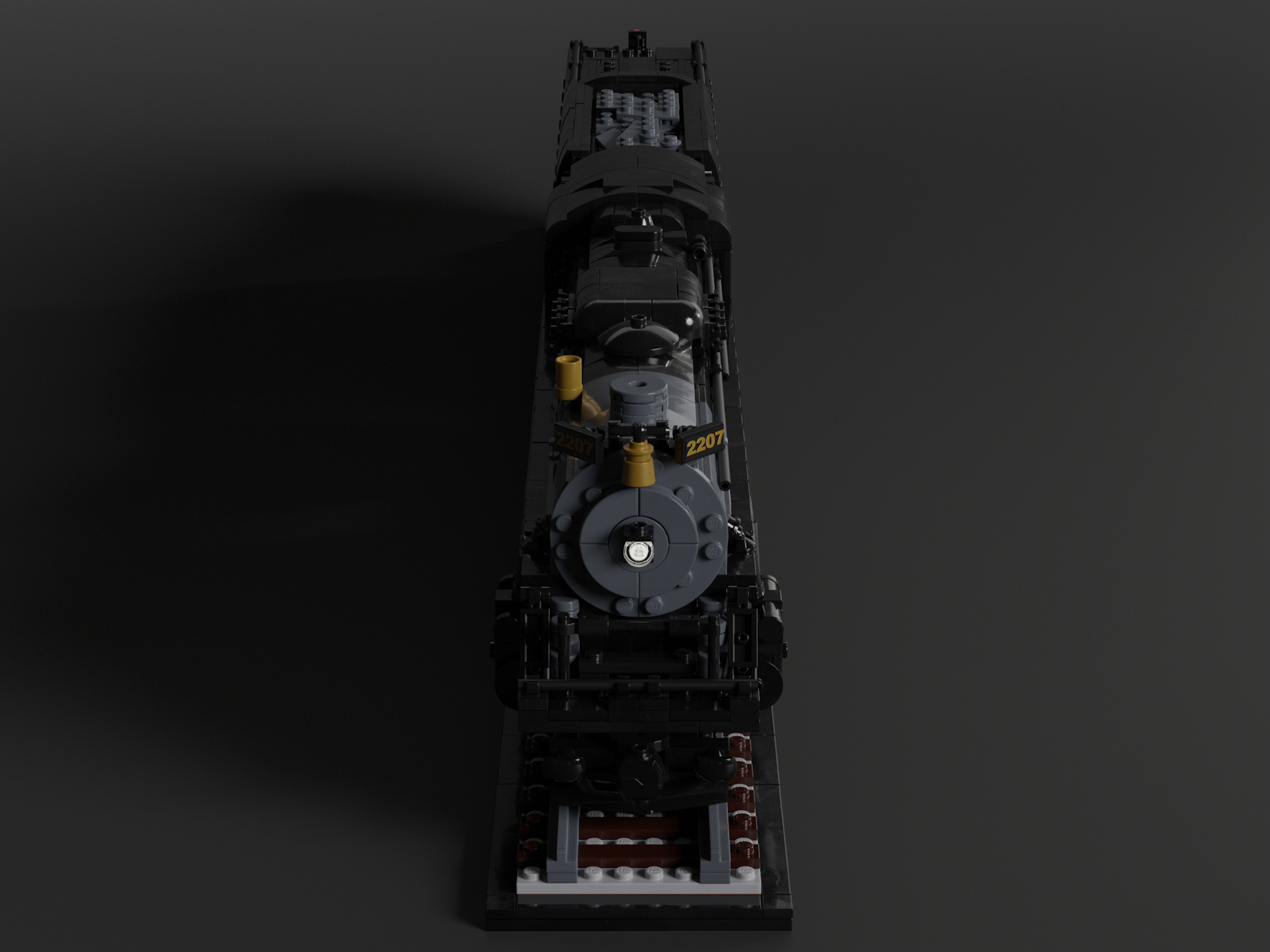 [American Steam Locomotive] [BrickLink]