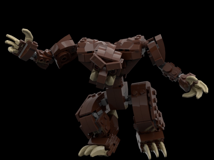 Articulated Rock Monster from BrickLink Studio [BrickLink]