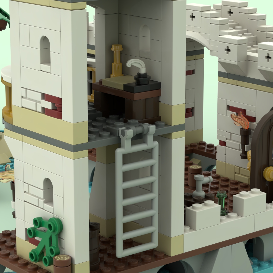 [Imperial Outpost With Island] [BrickLink]