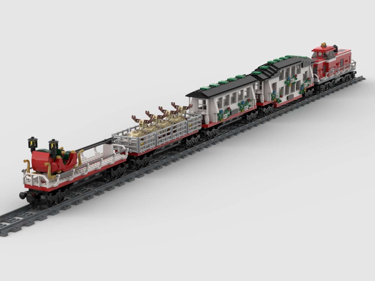 [Santa Claus train] [BrickLink]