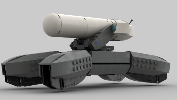 Futuristic Laser Tank from BrickLink Studio [BrickLink]
