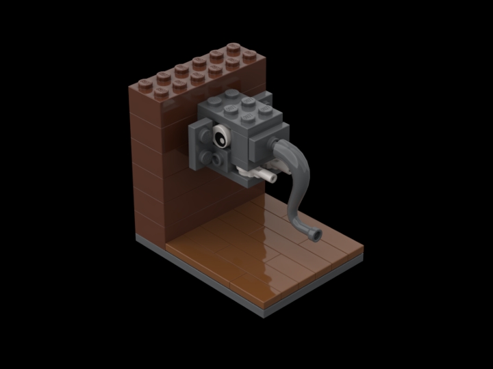 Elephant on Wall from BrickLink Studio [BrickLink]