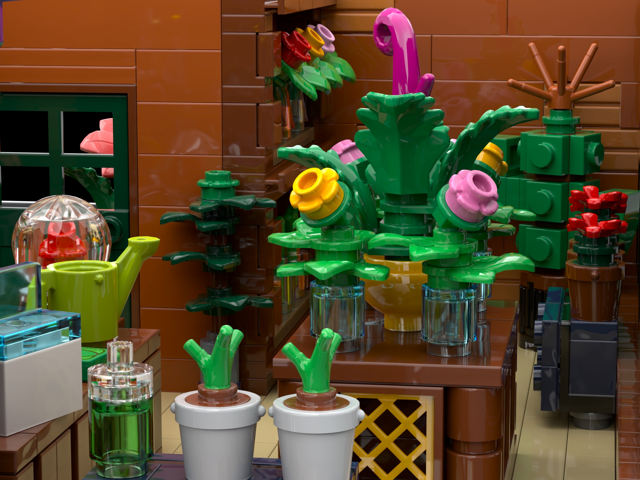 [Flower shop on the corner] [BrickLink]