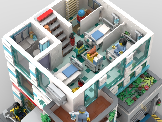 [Hospital Building] [BrickLink]