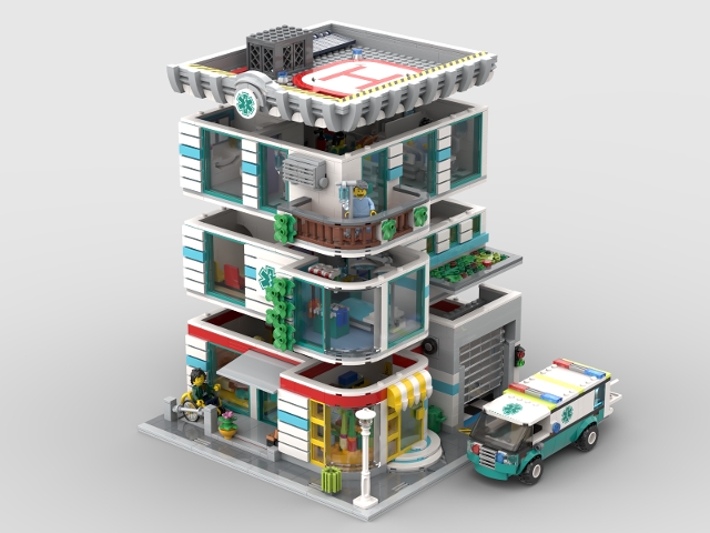 [Hospital Building] [BrickLink]