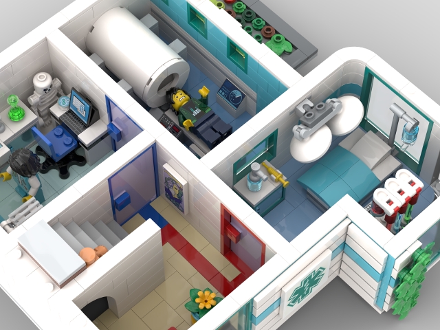[Hospital Building] [BrickLink]