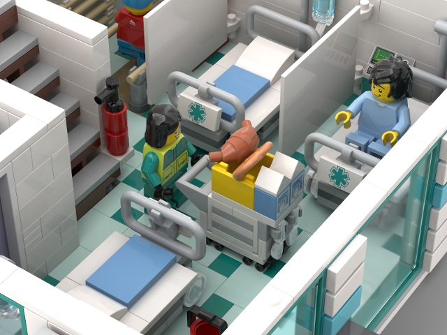 [Hospital Building] [BrickLink]