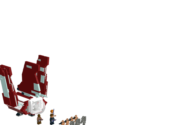 Shuttle der ETA-Klasse from BrickLink Studio [BrickLink]