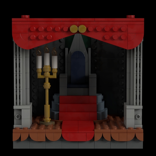 Cube2- Throne Room from BrickLink Studio [BrickLink]