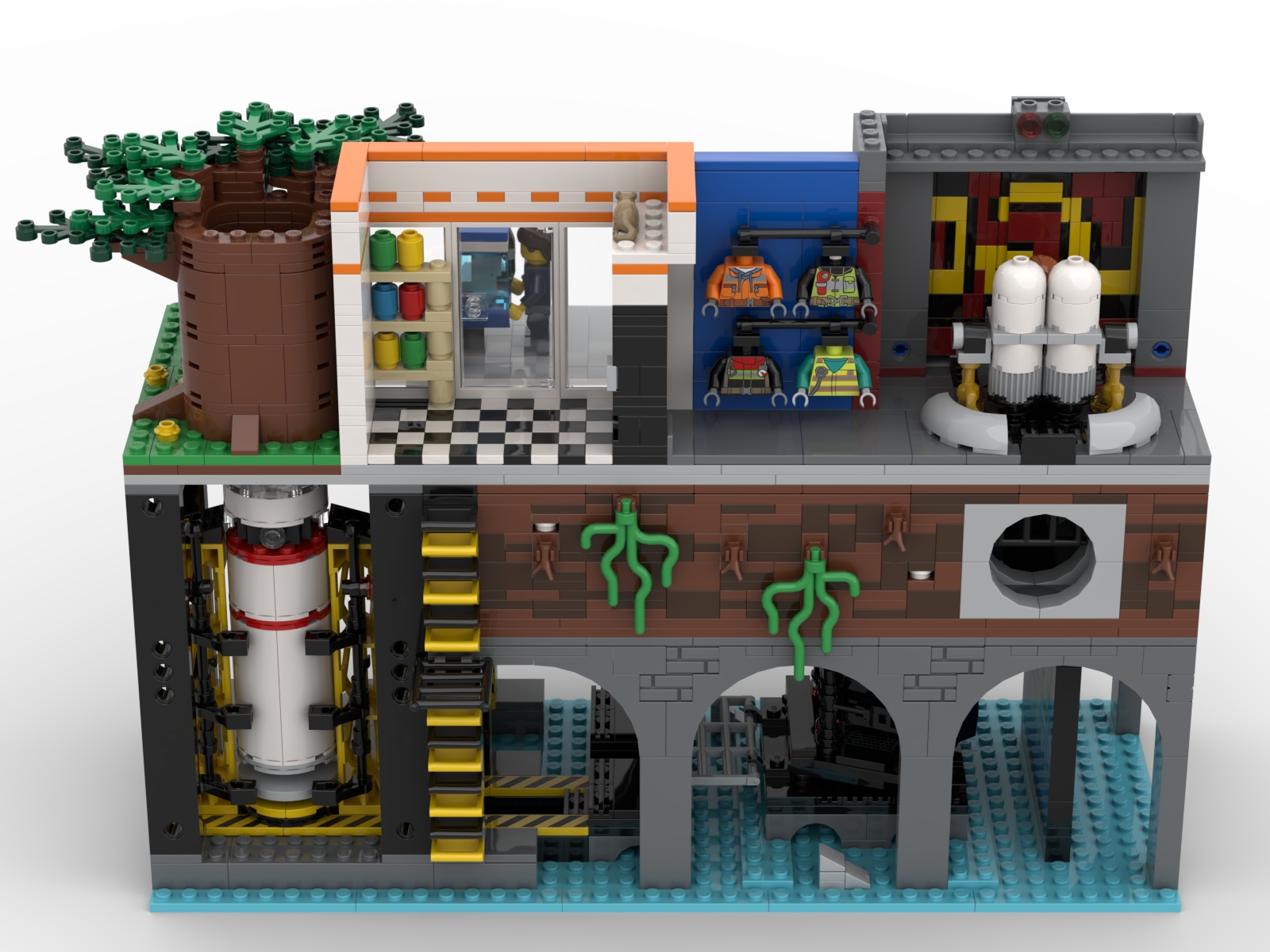 [Secret Spy Base!] [BrickLink]