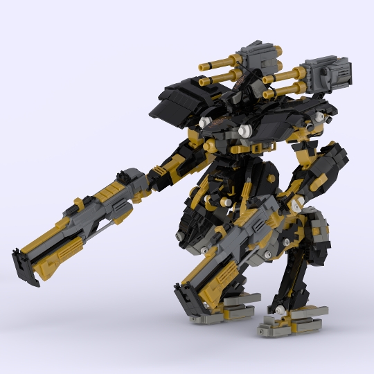 My AC (ARMORED CORE VI) from BrickLink Studio [BrickLink]
