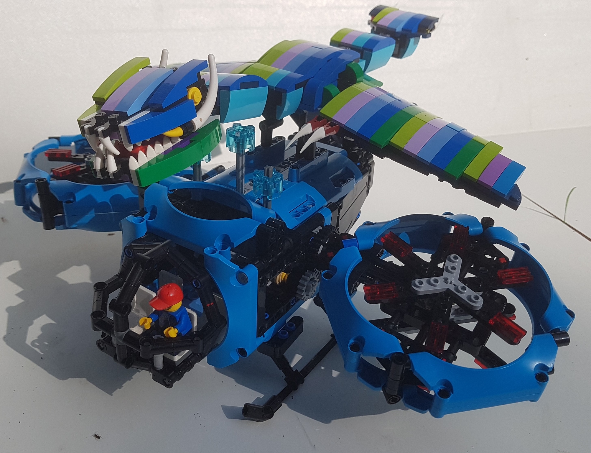 [Twin rotor helicopter] [BrickLink]