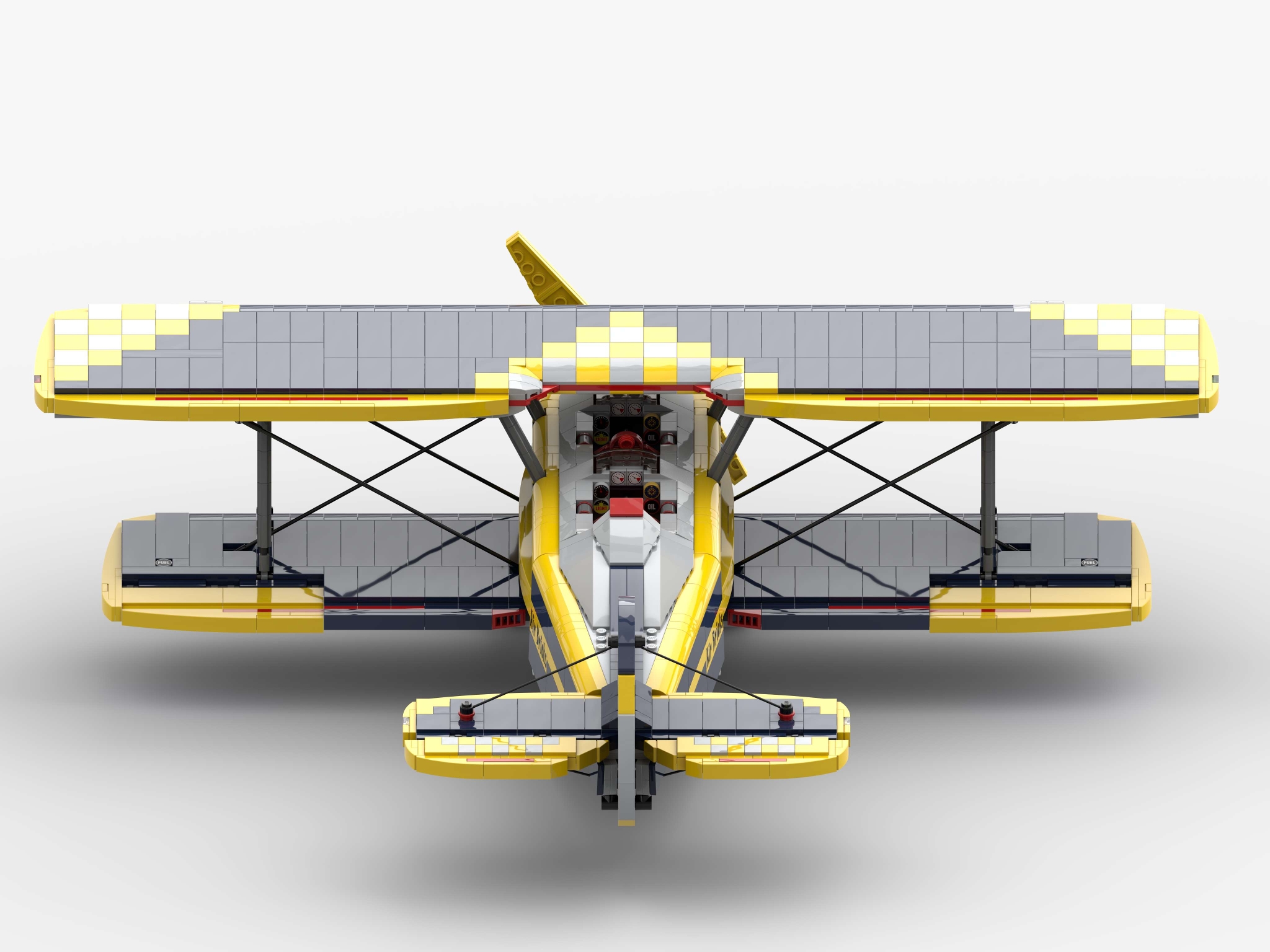 [two-seat BIPLANE 2.0] [BrickLink]