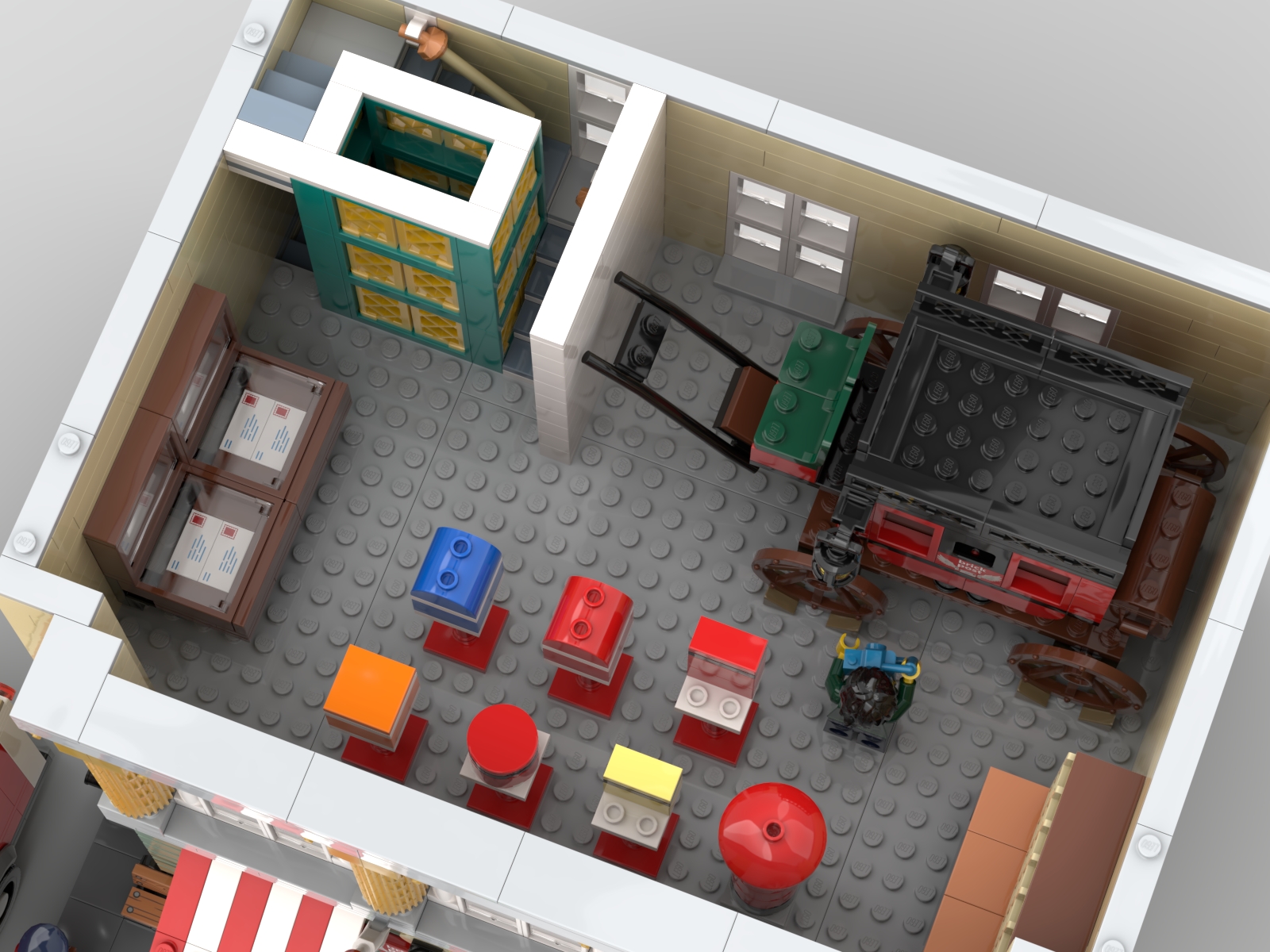 [Modular Post Office] [BrickLink]