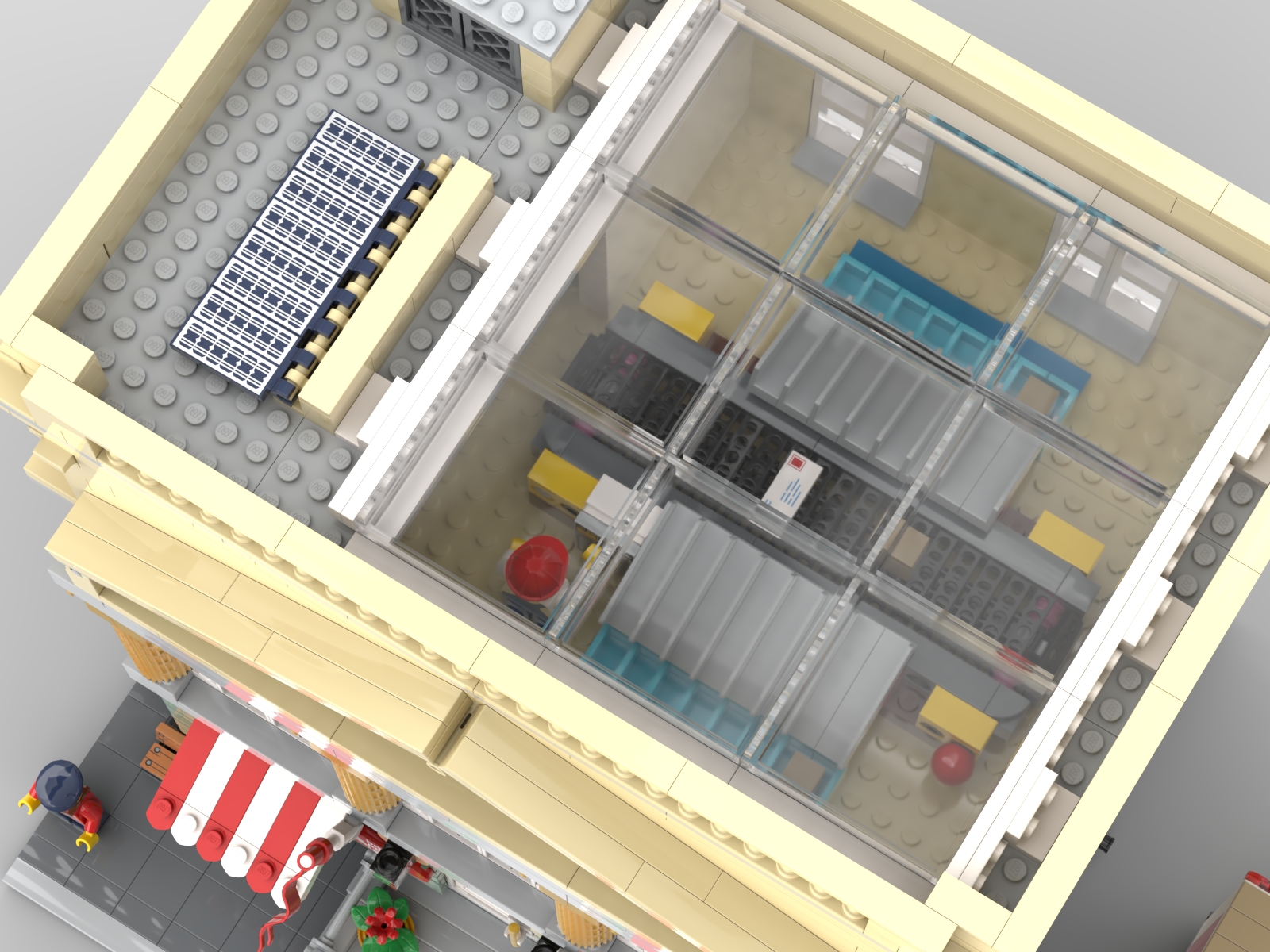 [Modular Post Office] [BrickLink]