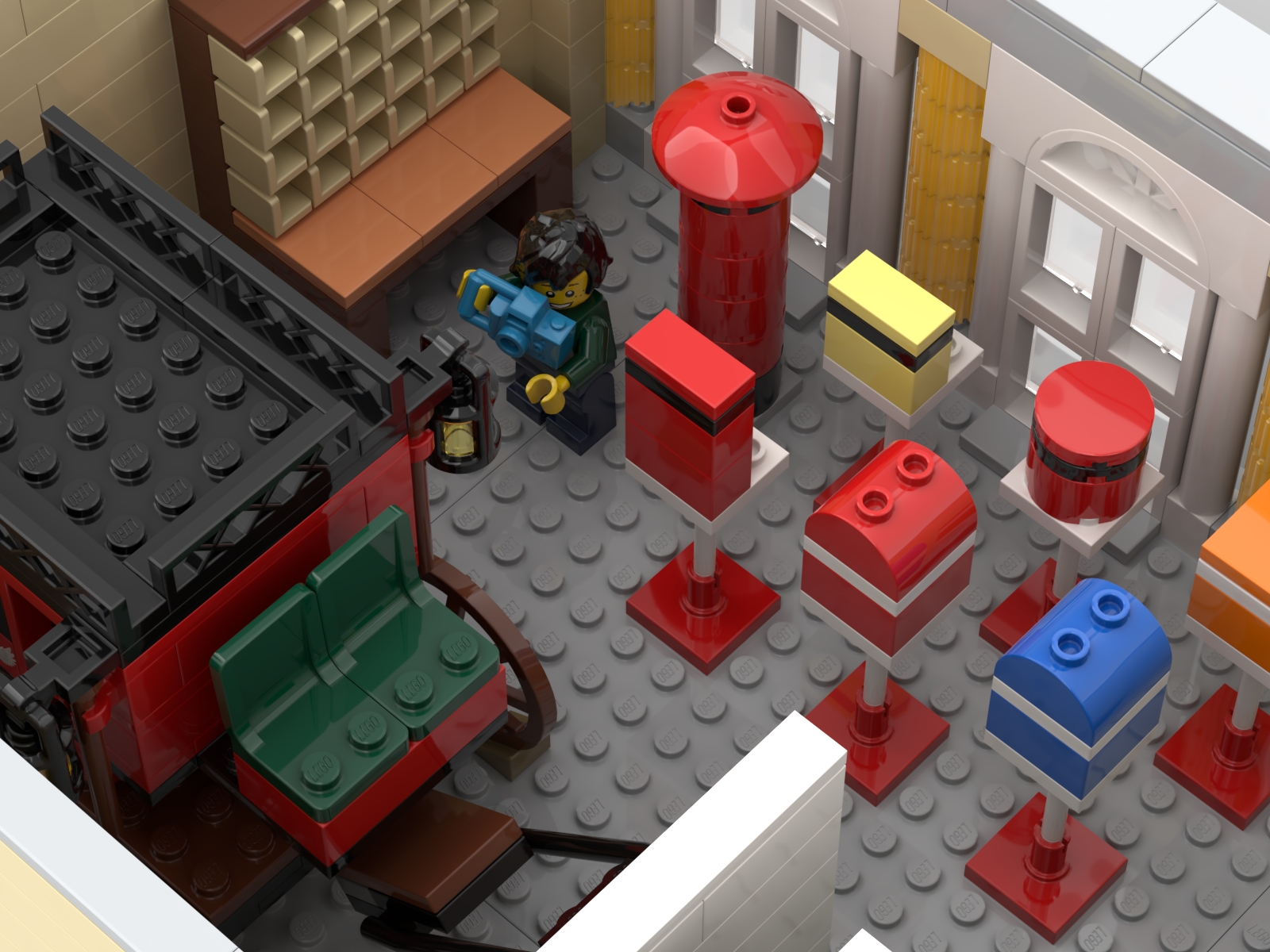 [Modular Post Office] [BrickLink]