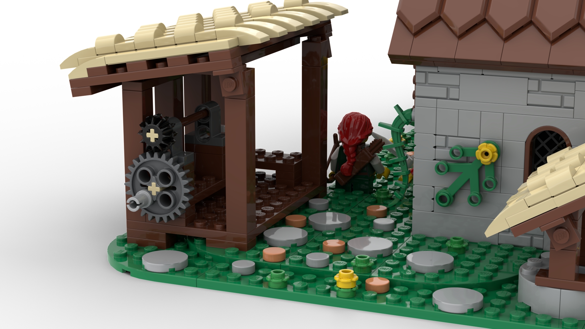 [Medieval Village Rowhouses] [BrickLink]