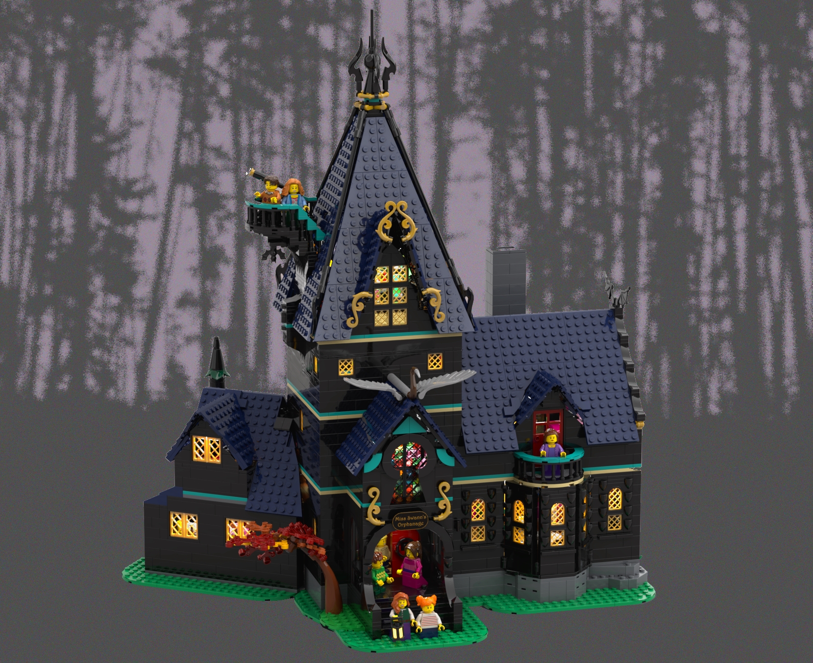 [MISS SWANN’S ORPHANAGE FOR THE WEIRDLY INTELLIGENT CHILDREN] [BrickLink]