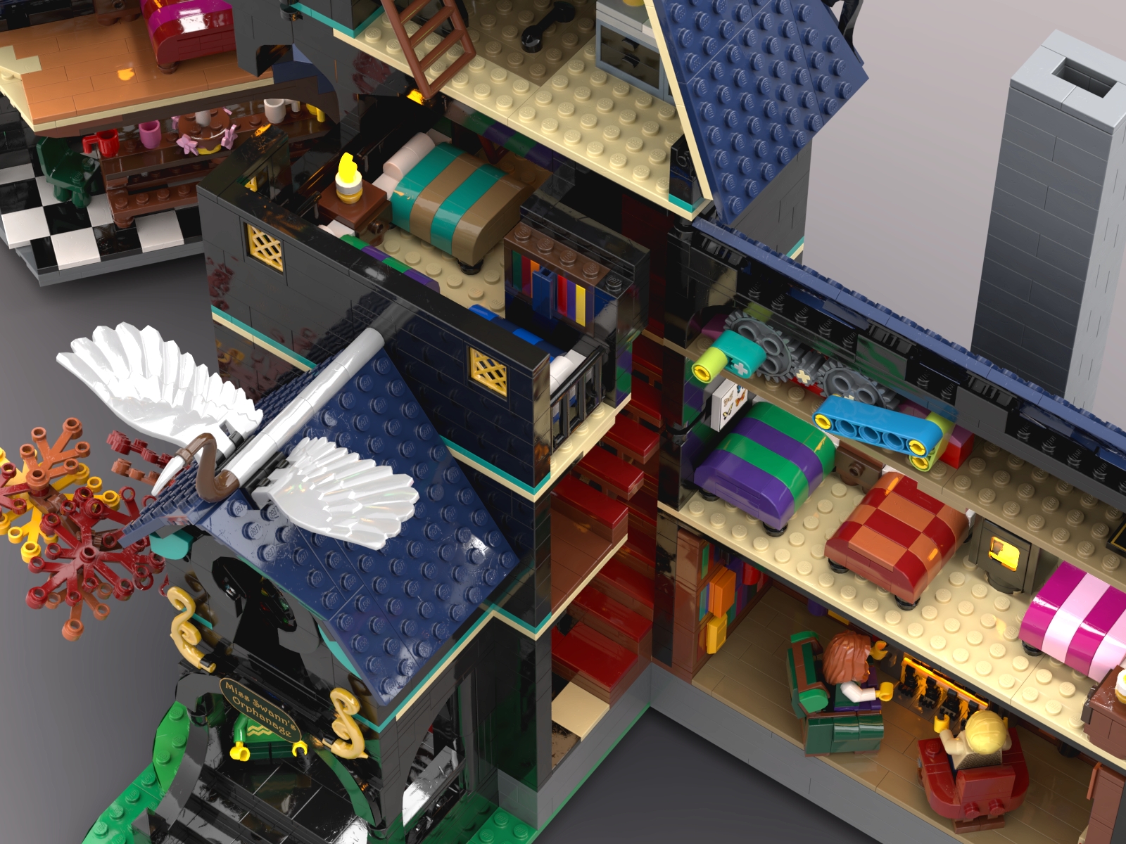 [MISS SWANN’S ORPHANAGE FOR THE WEIRDLY INTELLIGENT CHILDREN] [BrickLink]