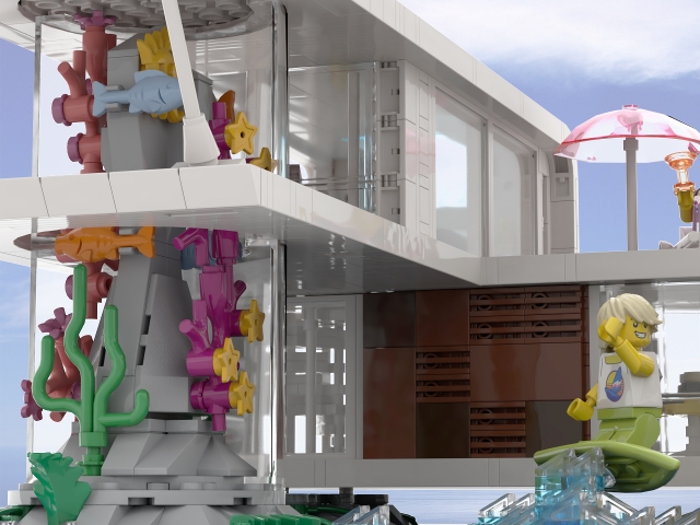 [Aquarium Sea House] [BrickLink]
