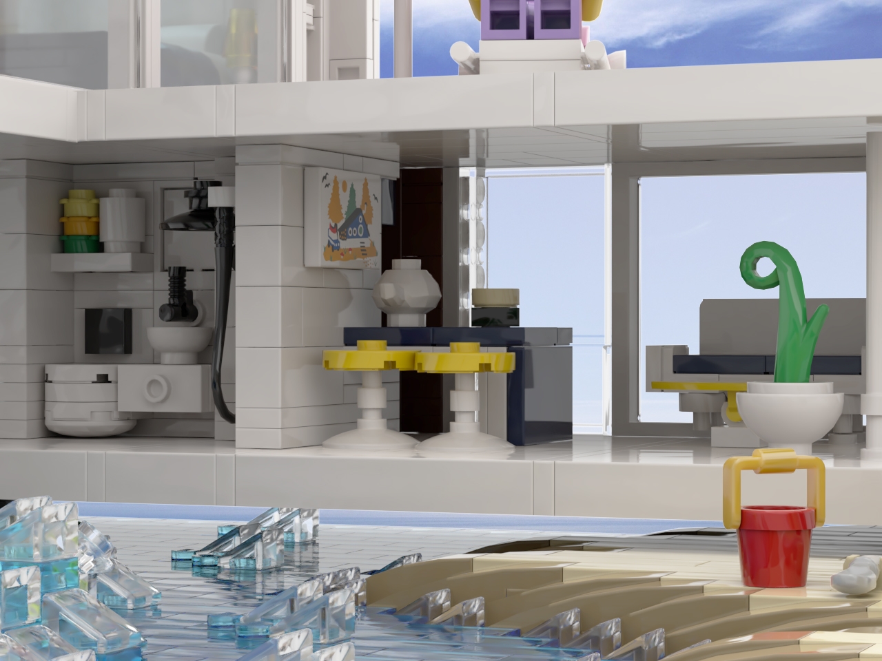 [Aquarium Sea House] [BrickLink]