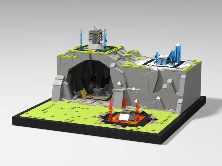 Four Elements of Creation from BrickLink Studio [BrickLink]