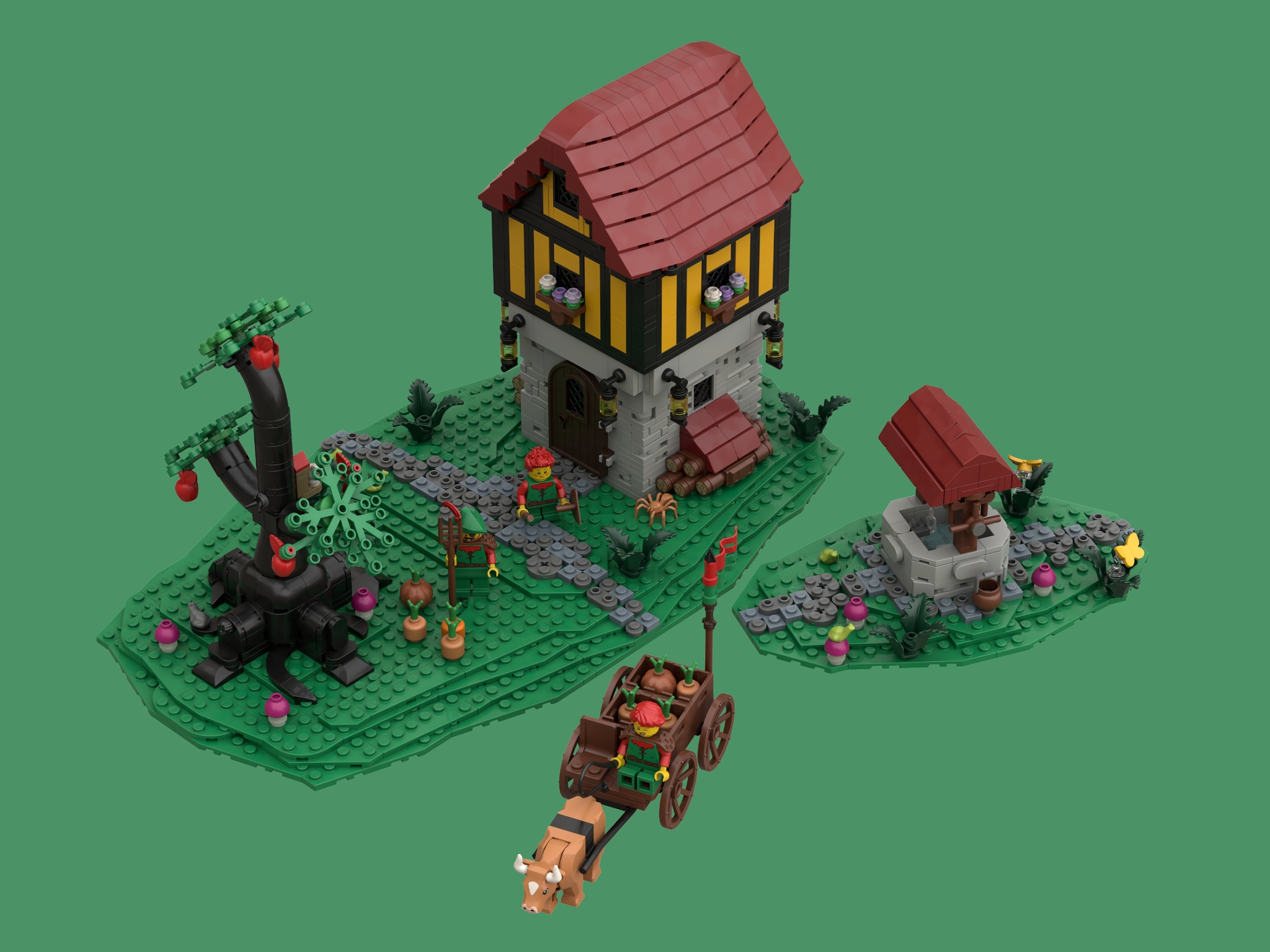 [Forestmen's Forest Farmhouse] [BrickLink]
