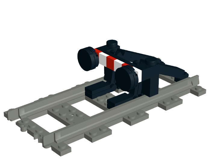 Train Buffer Stop from BrickLink Studio [BrickLink]