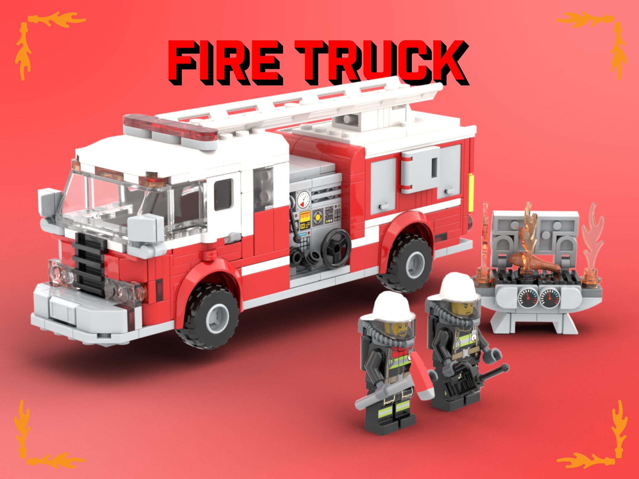 [Fire Truck] [BrickLink]