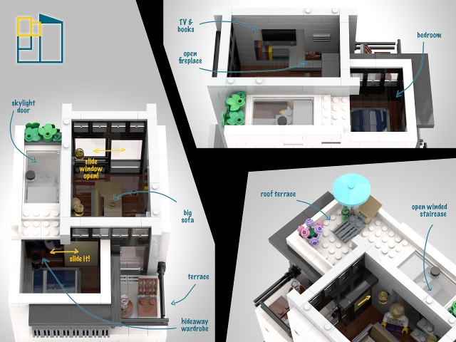[Modern Townhouses] [BrickLink]