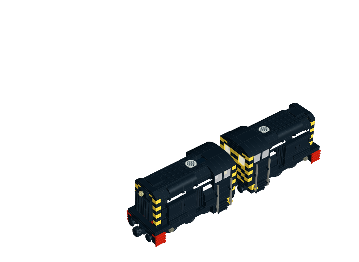 British Diesel 08 with instructions from BrickLink Studio [BrickLink]