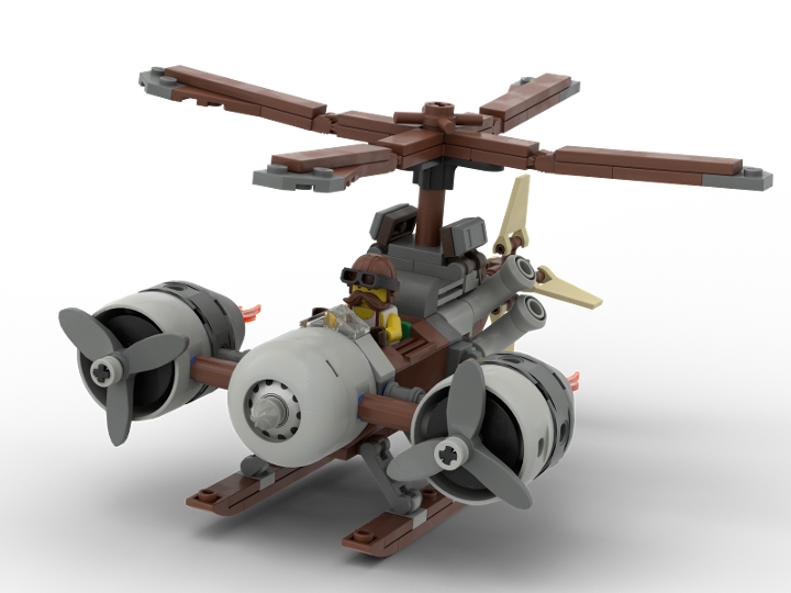 Flying Machine from BrickLink Studio [BrickLink]