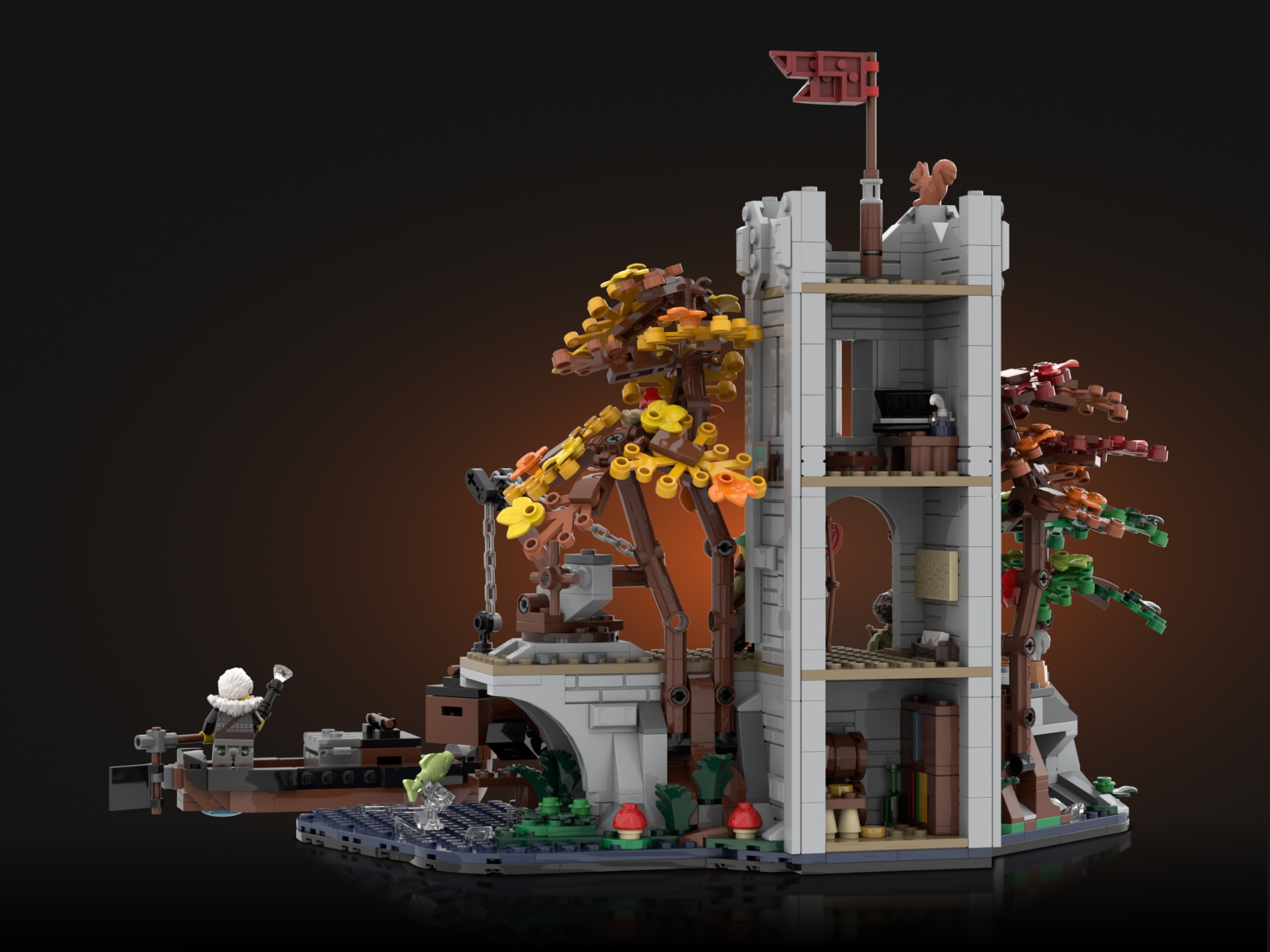 [Riverbank Hideout] [BrickLink]