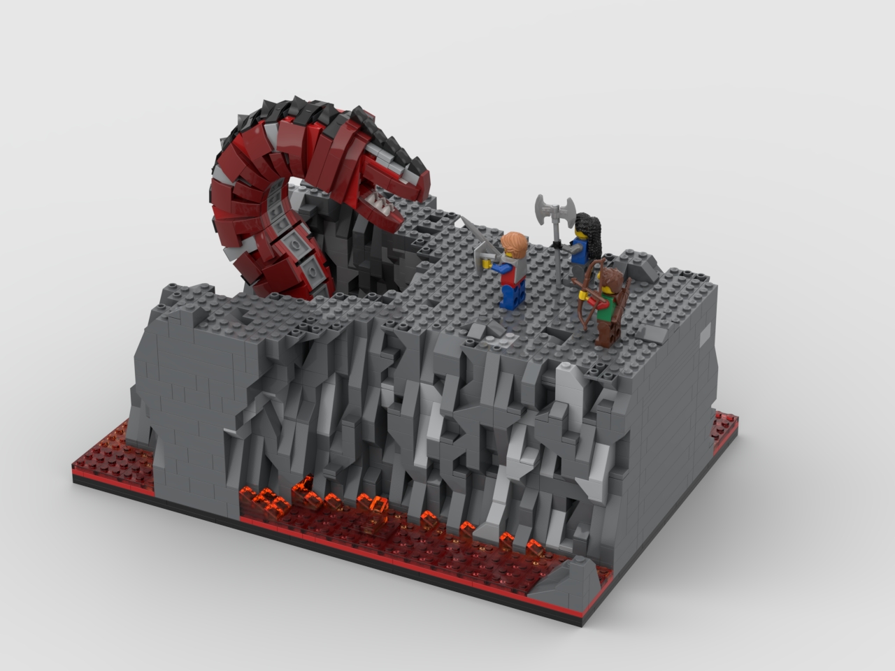 [The Lava Serpent] [BrickLink]