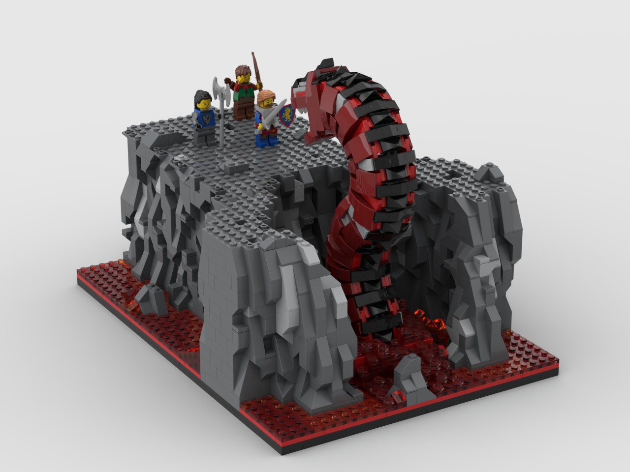 [The Lava Serpent] [BrickLink]