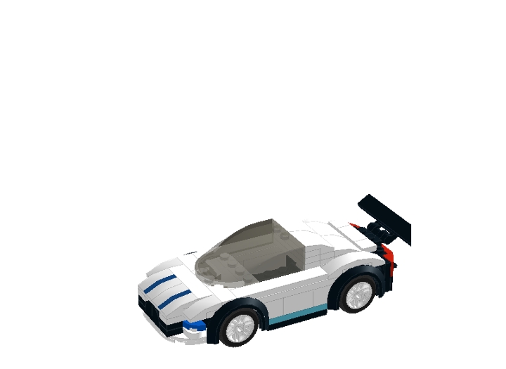 Mini Bugatti Divo from BrickLink Studio [BrickLink]