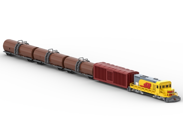 Breaking Bad Train from BrickLink Studio [BrickLink]