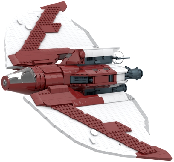MOC T6 Shuttle from BrickLink Studio [BrickLink]