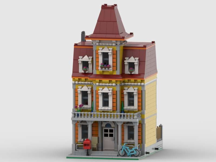 Victorian House from BrickLink Studio [BrickLink]