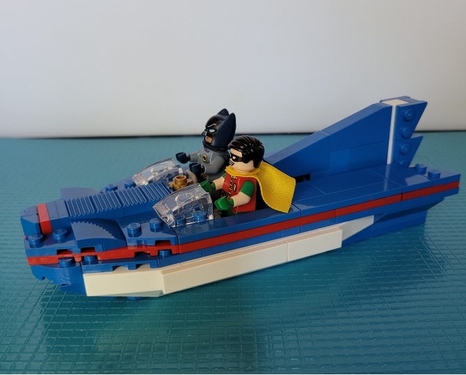 classic bat boat from BrickLink Studio [BrickLink]