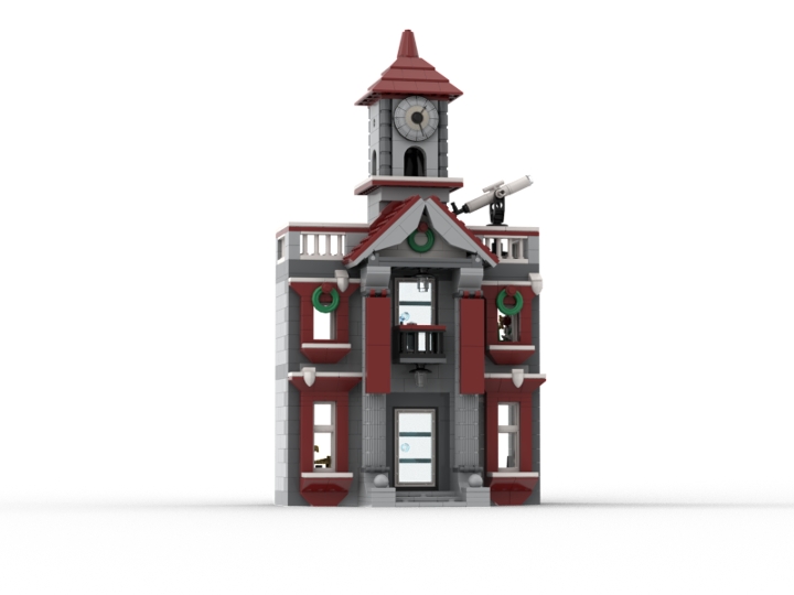 Winter Village Natural History Museum from BrickLink Studio [BrickLink]