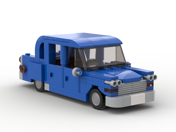 1960-1982 Checker Marathon A11 Sedan from BrickLink Studio [BrickLink]