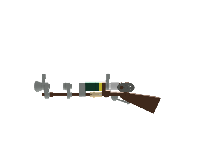 Laser musket from BrickLink Studio [BrickLink]