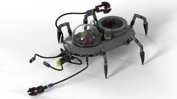 Alien Crystal Harvester from BrickLink Studio [BrickLink]