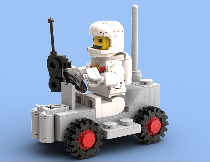 Buggy with Driver 6:1 from BrickLink Studio [BrickLink]