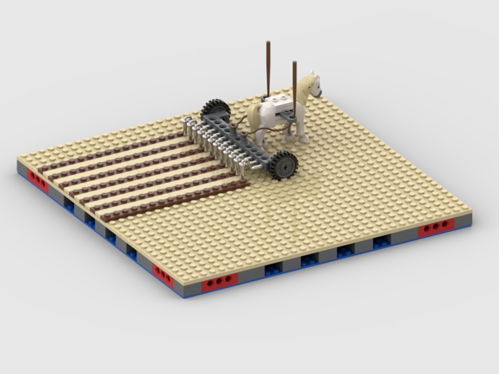 Weltianer MILS Plate Acher 32x32 from BrickLink Studio [BrickLink]