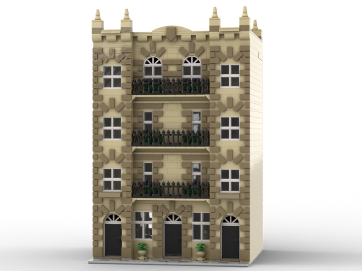 Shakespeare Hotel from BrickLink Studio [BrickLink]