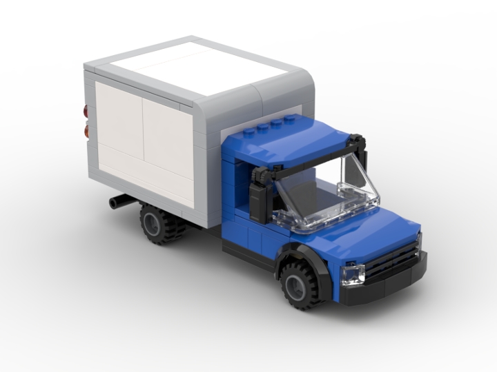 Box van from BrickLink Studio [BrickLink]